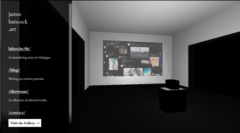 Menu Overlay, Object Highlighting | James’s Web Log