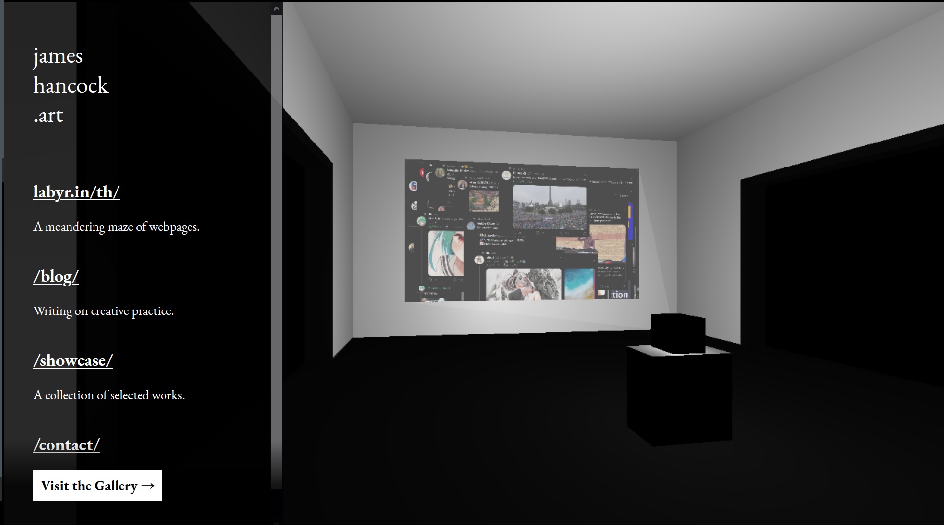 Menu Overlay, Object Highlighting | James’s Web Log